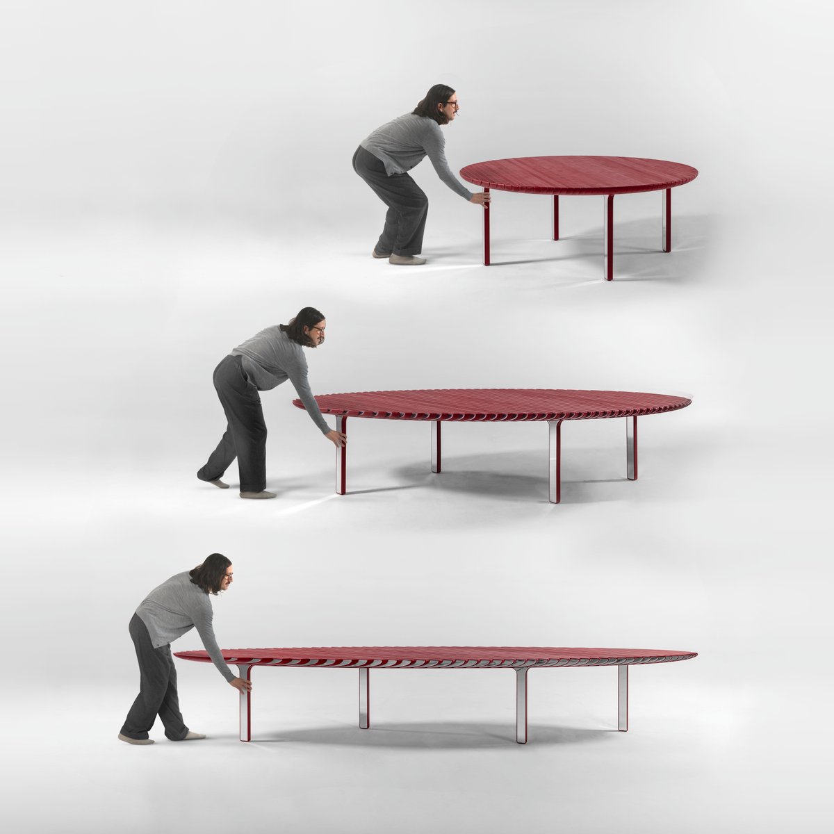 Heatherwick Friction Table - Bill Amberg Studio